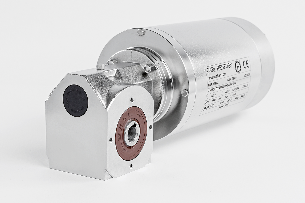 IP69K gearmotor SB71 fra Rehfuss