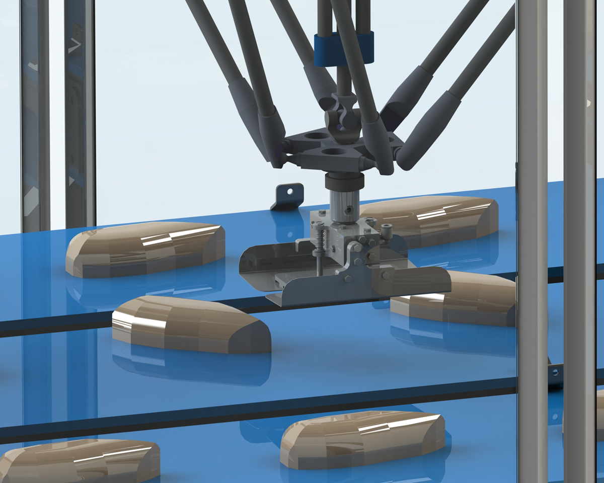 Codian D5-1100 5-Axis delta robot